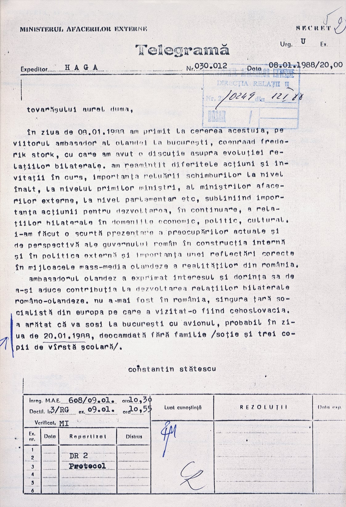 Povestea celui mai iubit ambasador la București. Nonconformistul Coen ...