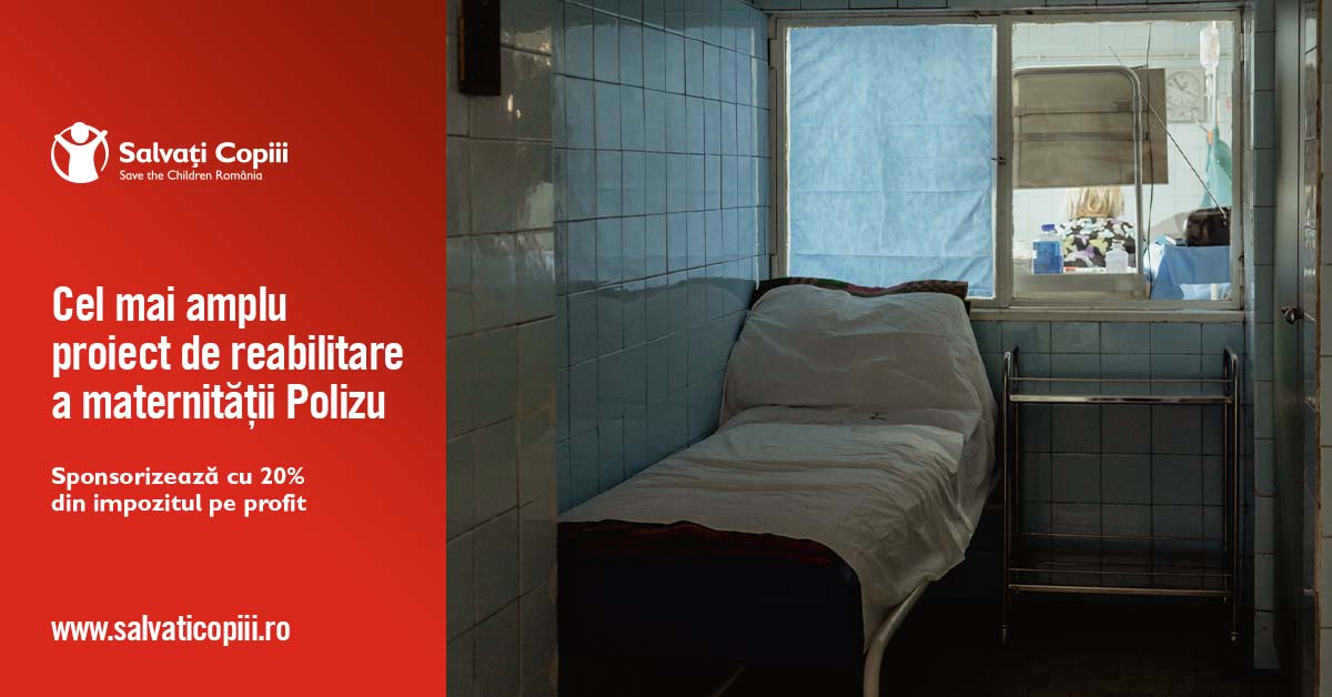 Salvați Copiii România reabilitează integral Secția de Terapie ...