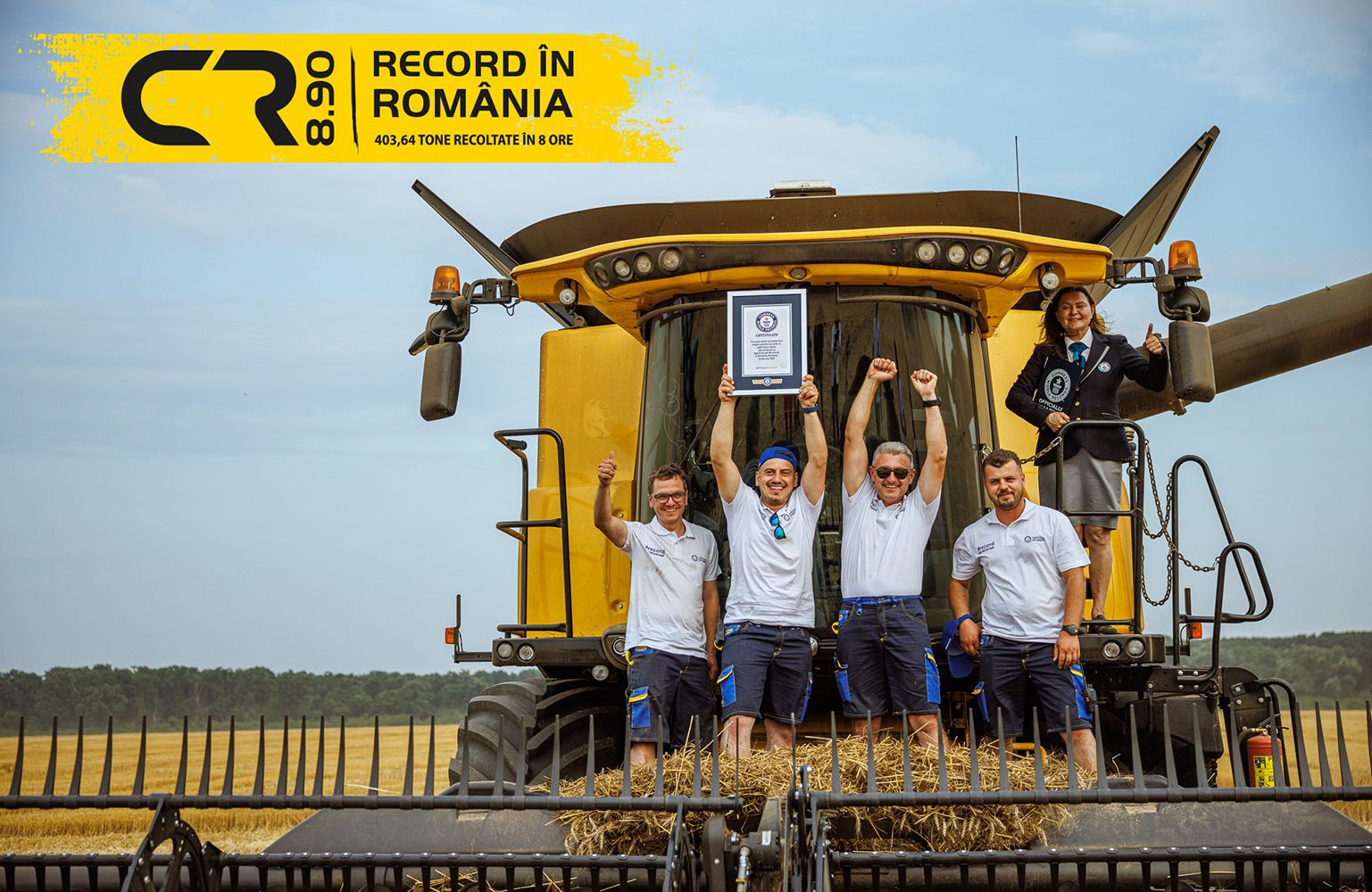 Comunicat AgroConcept record GUINNESS WORLD RECORDS pentru recoltare ...