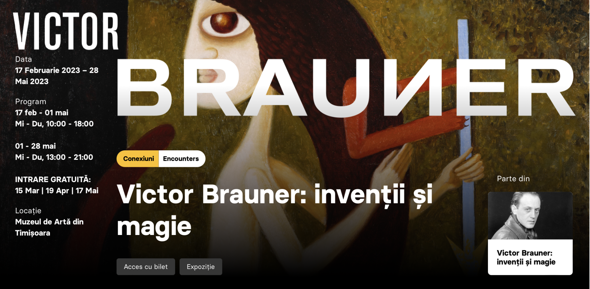 Cea mai importantă expoziție din Europa de Est dedicată artistului ...